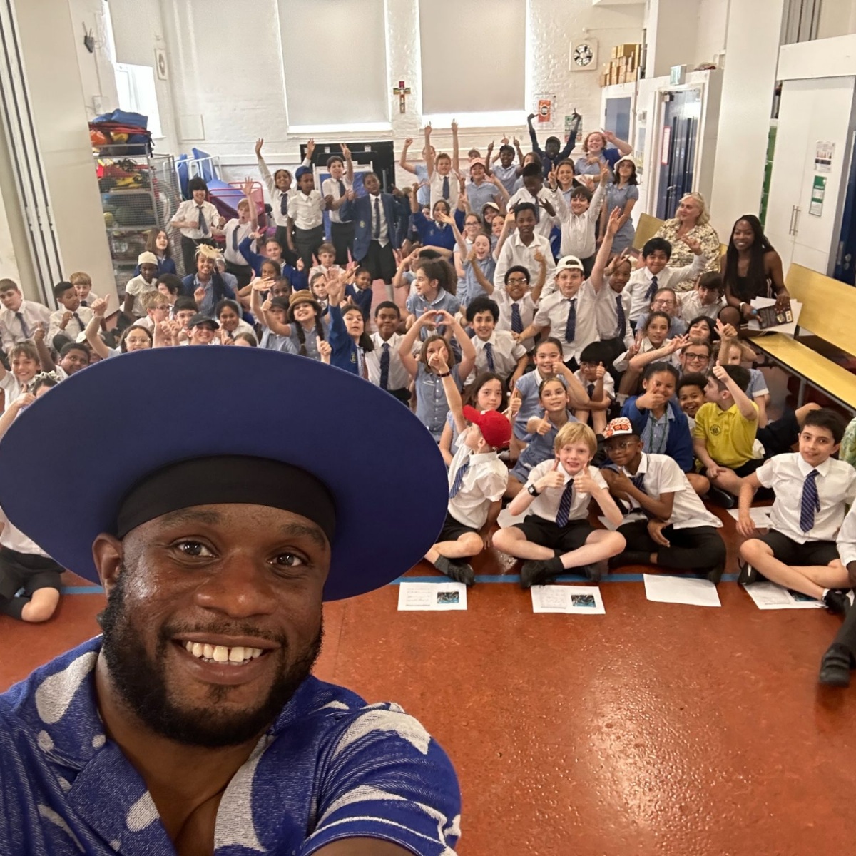 St Peter’s Eaton Square CofE Primary School - Banji Alexander Visit!